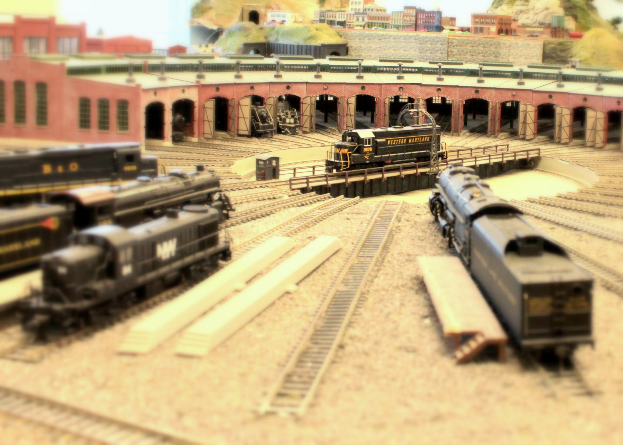 H-O Scale Model Railroad • Hagerstown Roundhouse Museum